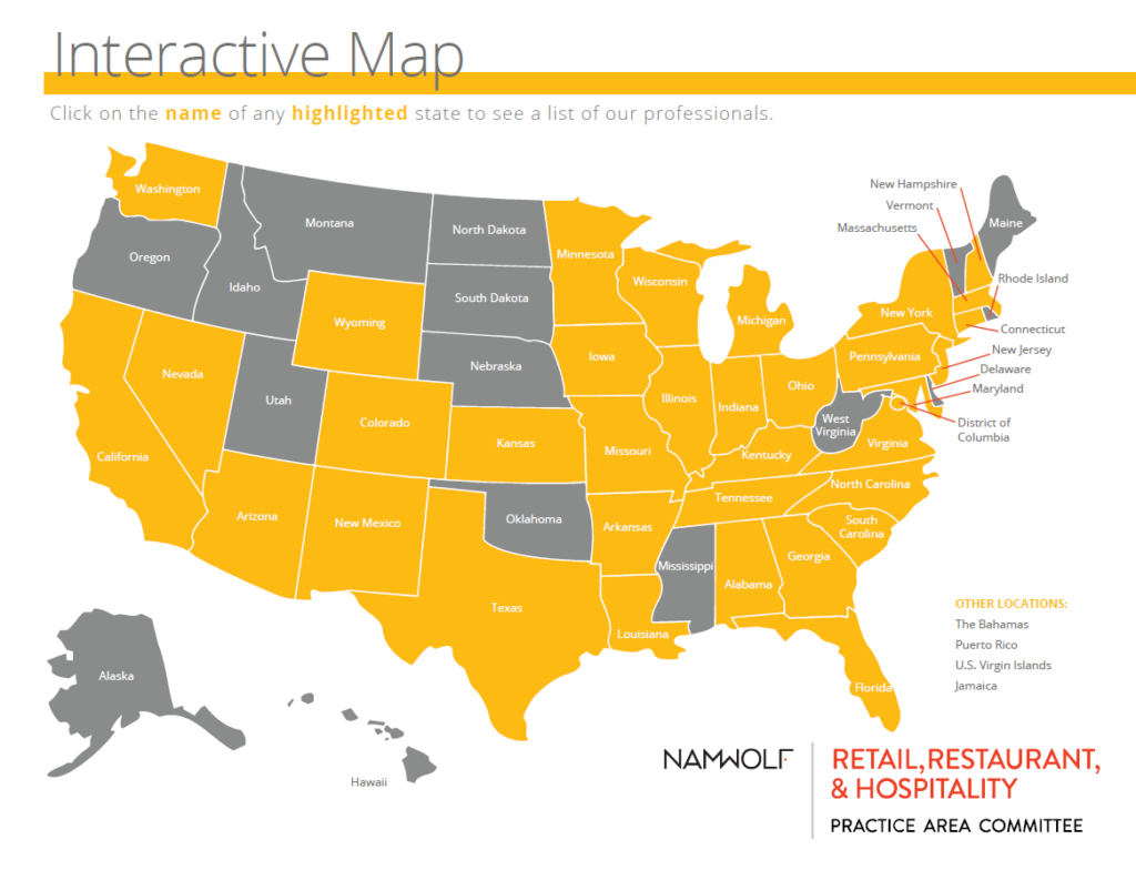 PAC: Restaurant, Retail & Hospitality | NAMWOLF